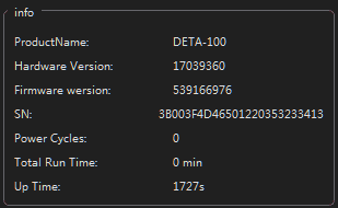 Device Status界面说明 | FDISYSTEMS支持中心